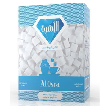 Al Osra White Sugar Cubes 500gm