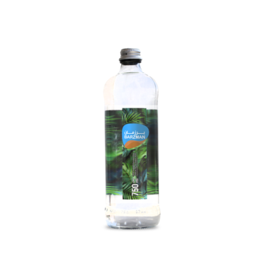 Barzman Premium Glass Bottled Carbonated/Sparkling Water 750 ml