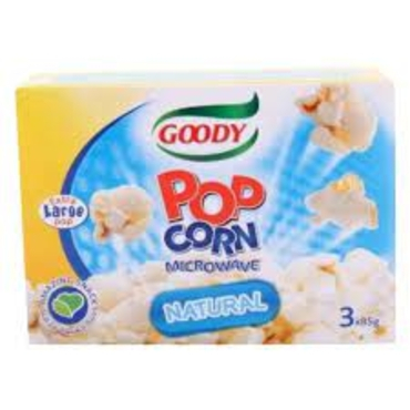 Goody Microwavable Popcorn Butter Flavor - 255 gm