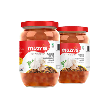 Muzris Garlic Pickle (Veluthulli Achaar) 200gm Buy 2 Get 1 Free
