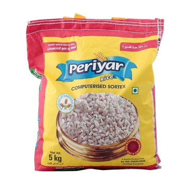 Periyar Matta Rice Short Grain 5kg